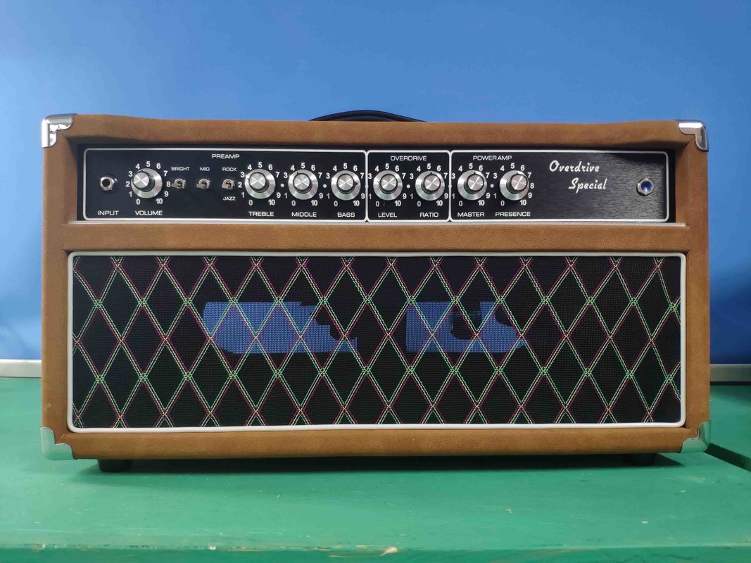 Custom Grand Overdrive Special Guitar Amplifier 20W in Brown Tolex with ...