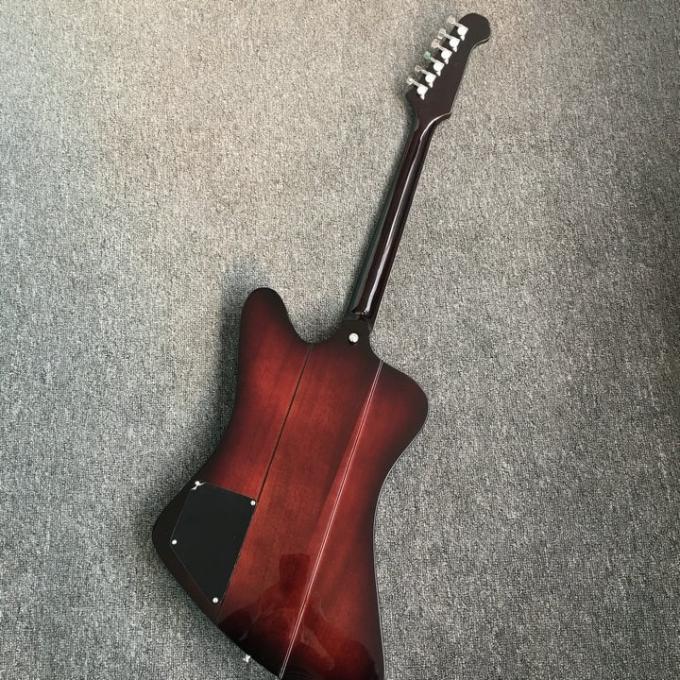Chibson firebird electric guitar dark red finish firebird guitar free ...